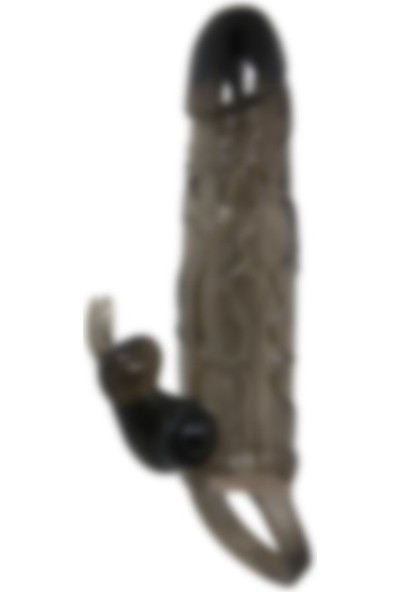 Lilitu Shop 16 cm Titreşimli Klitoris Uyarıcılı Zenci Penis Kılıfı