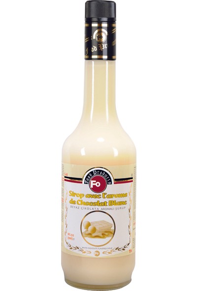 FO Beyaz Çikolata Aromalı Kahve ve Kokteyl Şurubu 700 ml