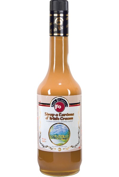 FO Irish Cream Aromalı Kokteyl Şurubu 700 ml