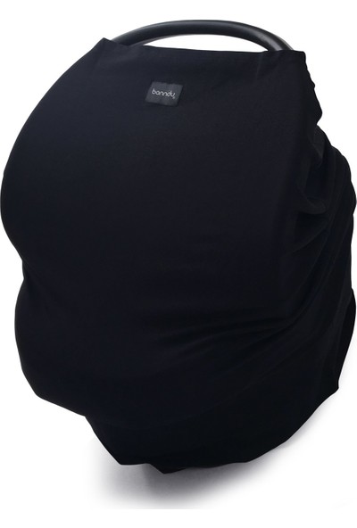 Banndu Easy Emzirme ve Puset Örtüsü - Siyah