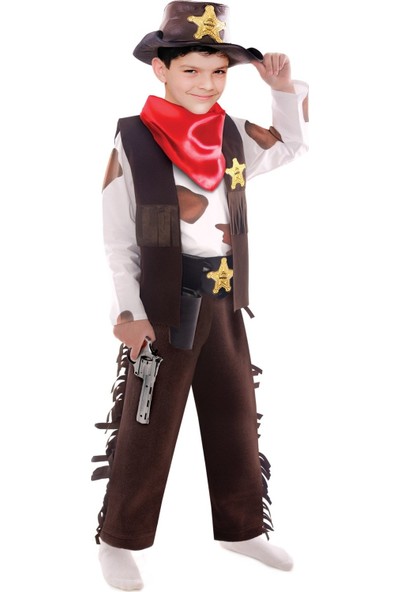 Liyavera Kovboy Kostümü Çocuk Kıyafeti Liyavera Kovboy Kostümü Çocuk Kıyafeti