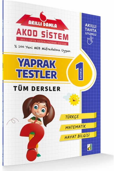 Damla Yayınevi Akıllı Damla Tüm Dersler Yaprak Testler - 1. Sınıf Damla Yayınevi Akıllı Damla Tüm Dersler Yaprak Testler - 1. Sınıf