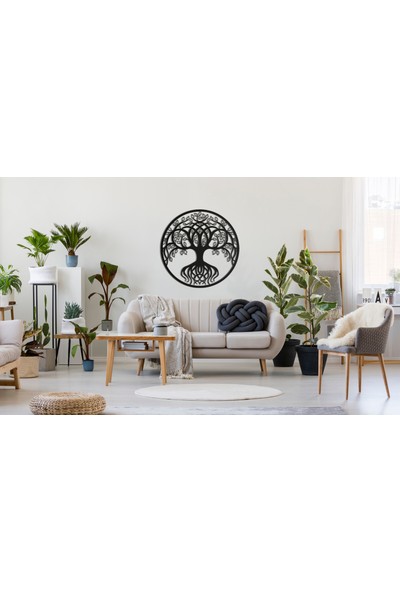 Yücecengiz Metal Hayat Ağacı Tablo