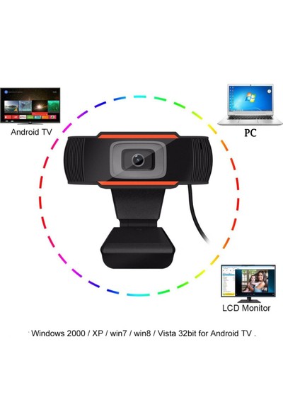 Daytona X13 1080P Full HD USB 2.0 Mini Webcam