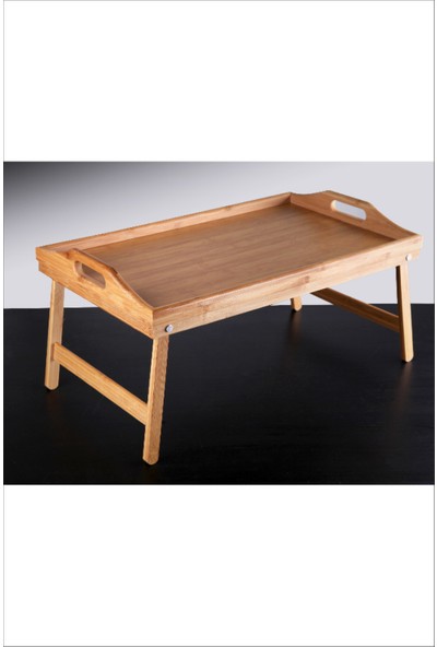 Pinkev Katlanır Ayaklı Bambu Keyif Tepsisi 50 x 30 cm Pinkev Katlanır Ayaklı Bambu Keyif Tepsisi 50 x 30 cm