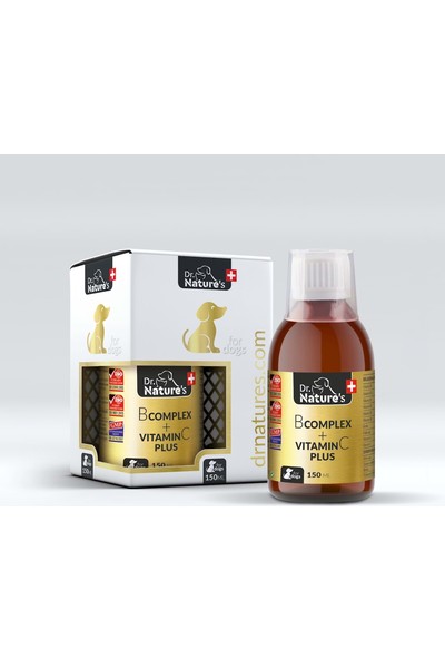 Dr. Natures Dog B Comlex +Vit C Köpeklerde B Koplex Vitamin Besin Takviyesi 150 ml Dr. Natures Dog B Comlex +Vit C Köpeklerde B Koplex Vitamin Besin Takviyesi 150 ml