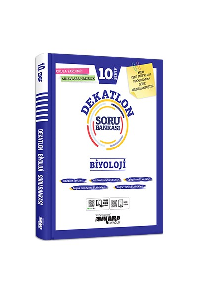 Ankara Yayıncılık Dekatlon 10.Sınıf Biyoloji Soru Bankası