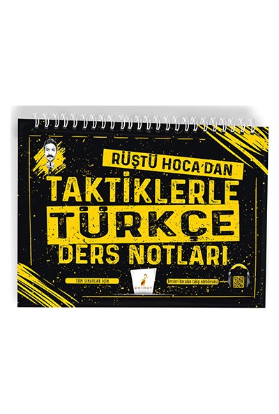 Rüştü Hoca'dan Taktiklerle Türkçe Ders Notları Rüştü Hoca'dan Taktiklerle Türkçe Ders Notları