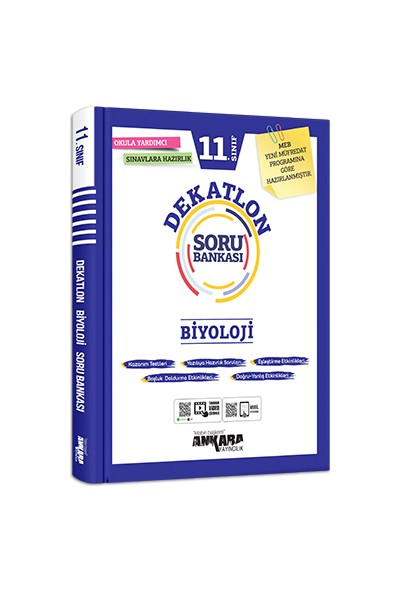 Ankara Yayıncılık Dekatlon 11.Sınıf Biyoloji Soru Bankası