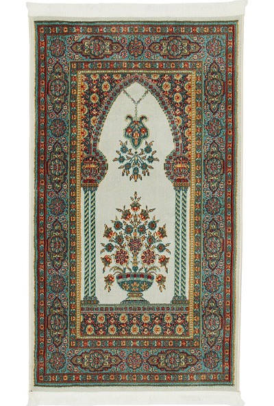 Nakka Halı Seccade Namazlık Vintage Sco4A Krem Nakka Halı Seccade Namazlık Vintage Sco4A Krem