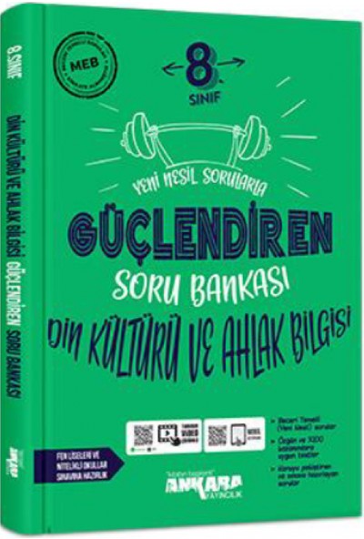 Ankara Yayıncılık 8. Sınıf Din Kültürü ve Ahlak Bilgisi Güçlendiren Soru Bankası