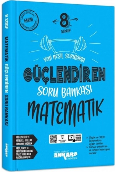 Ankara Yayıncılık 8. Sınıf Lgs Matematik Güçlendiren Soru Bankası