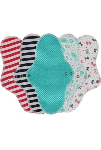 Ekoped Doğal Yıkanabilir Kadın Pedi 5'li (Gece) Ekoped Doğal Yıkanabilir Kadın Pedi 5'li (Gece)