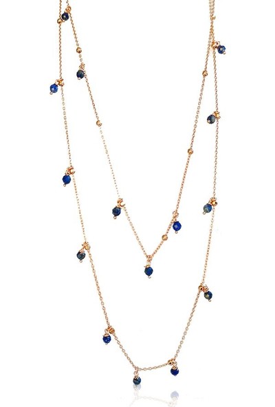 Parle Silver Lapis Taşlı Bereket Kolye Parle Silver Lapis Taşlı Bereket Kolye