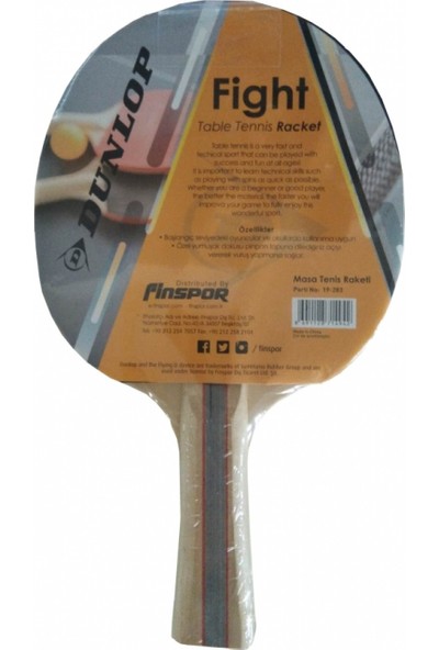 Dunlop Fight Masa Tenisi Raketi