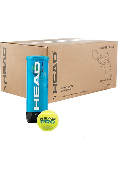 Head Pro 24'lü Kutu 72 Adet Tenis Topu Head Pro 24'lü Kutu 72 Adet Tenis Topu