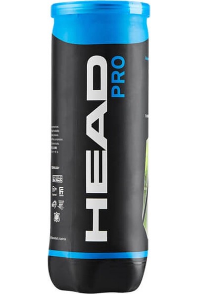 Head Pro Tenis Topu 3'lü Kutu