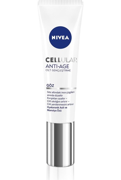 Nivea Cellular Cilt Gençleştirici Göz Kremi 15 ml Nivea Cellular Cilt Gençleştirici Göz Kremi 15 ml