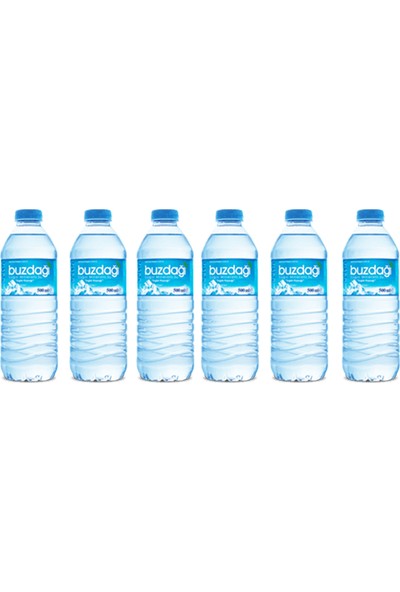 Buzdağı Su 500 ml 6'lı