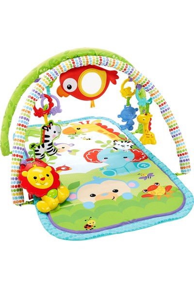Fisher-Price Yağmur Ormanı Üçü Bir Arada Jimnastik Merkezi, Müzikli Aslanlı CHP85