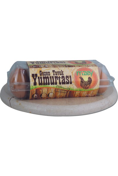 MİZEY Gezen Tavuk Yumurtası 10'Lu