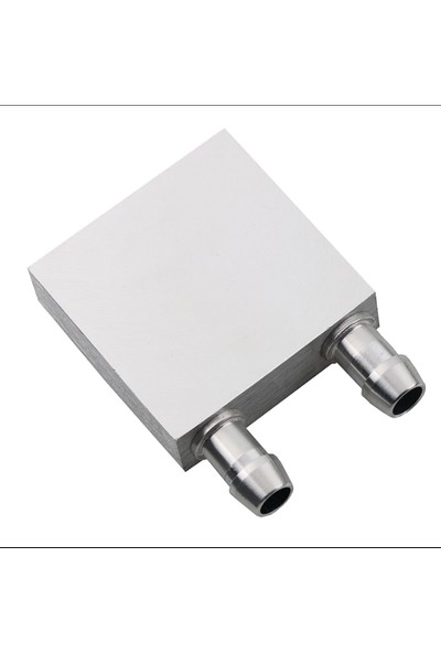 UniChrome Alüminyum Sıvı Su Cpu Isıtma Soğutma Bloğu 40X40X12MM UniChrome Alüminyum Sıvı Su Cpu Isıtma Soğutma Bloğu 40X40X12MM