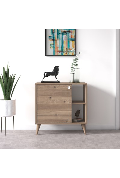 Ruum Store By Doğtaş Vega Tek Kapaklı Raflı Çok Amaçlı Dolap Meşe Ruum Store By Doğtaş Vega Tek Kapaklı Raflı Çok Amaçlı Dolap Meşe