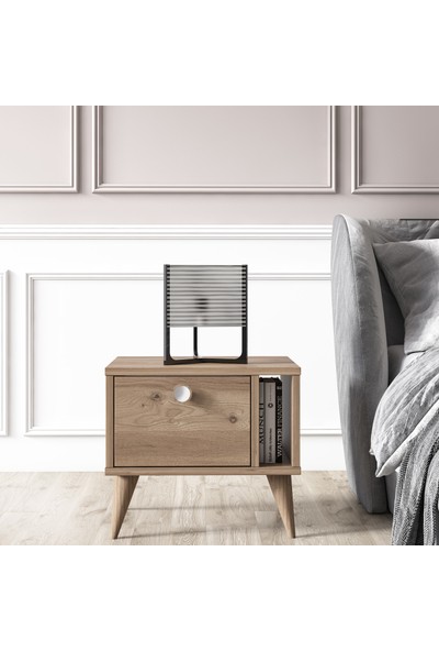 Ruum Store By Doğtaş Vega Komodin Kapaklı Meşe Ruum Store By Doğtaş Vega Komodin Kapaklı Meşe