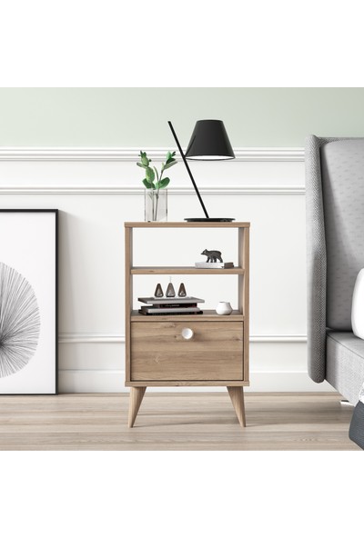 Ruum Store By Doğtaş Vega Raflı Komodin Kapaklı Meşe Ruum Store By Doğtaş Vega Raflı Komodin Kapaklı Meşe