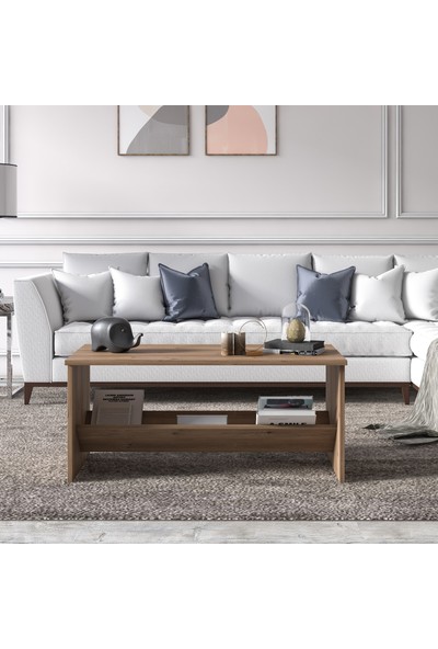 Ruum Store By Doğtaş Terna Orta Sehpa Dergilik Meşe