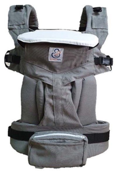 Solomombaby Her Yöne Koyu Gri Ergonomik Kanguru