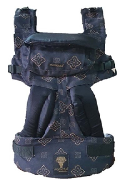 Mamadusbaby Her Yöne Yaldızlı Çiçekler Ergonomik Kanguru