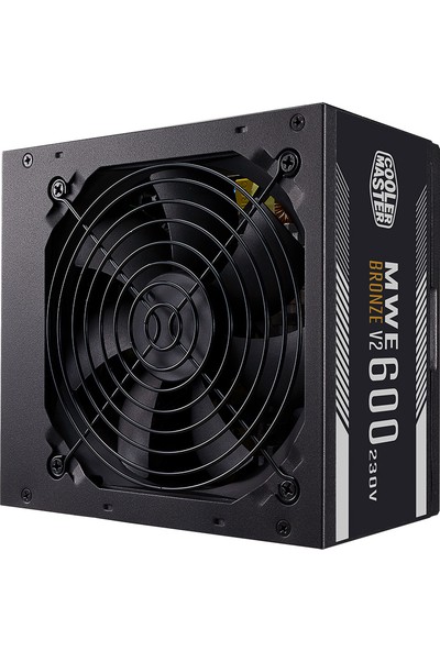 Cooler Master MWE 600W 80+ Bronze 2 x EPS Aktif PFC 120 mm Fanlı PSU (MPE-6001-ACABW-BEU) Cooler Master MWE 600W 80+ Bronze 2 x EPS Aktif PFC 120 mm Fanlı PSU (MPE-6001-ACABW-BEU)