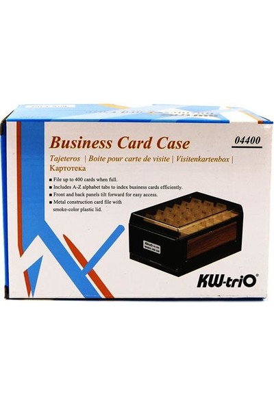 Kw-Trio 4400 Kartvizit Kutusu 814400 400'lü Kw-Trio 4400 Kartvizit Kutusu 814400 400'lü