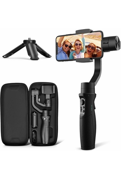 Hohem Isteady Mobile Plus 3-Akisli Akıllı Telefon İçin Gimbal (Yurt Dışından) Hohem Isteady Mobile Plus 3-Akisli Akıllı Telefon İçin Gimbal (Yurt Dışından)