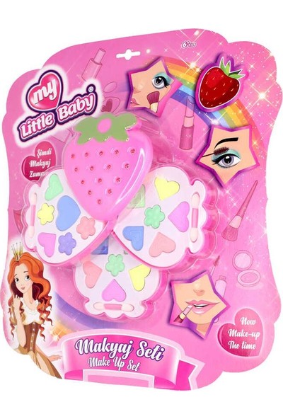 Limon Çilek Kartela Üçlü Makyaj Seti LMN067