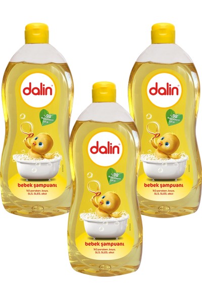 Dalin Klasik Şampuan 400 ml x 3 Adet