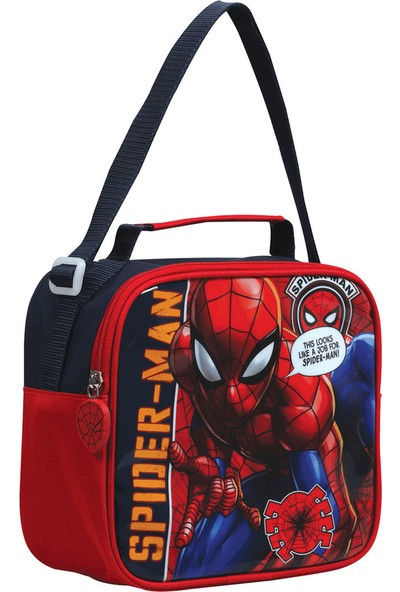 Spiderman Otto5242 Beslenme Çantası Echo Red Web