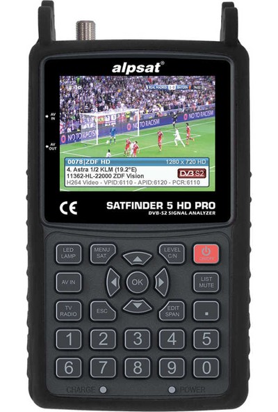 Alpsat Sat Finder AS05-PRO-AHD Uydu Yön Bulucu Alpsat Sat Finder AS05-PRO-AHD Uydu Yön Bulucu