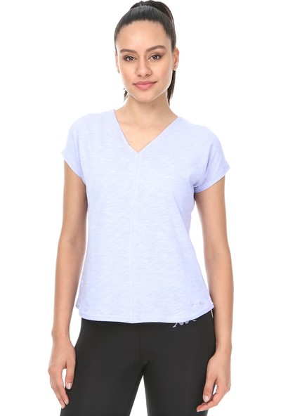 Kappa 601NMX0-430 Rdk Nadya Kadın V Yaka T-Shirt