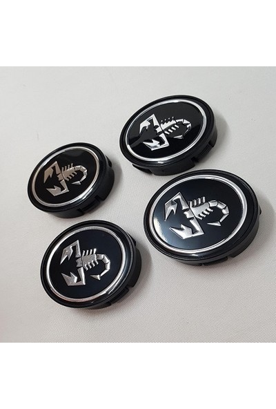 Yed Jant Göbeği Akrep 58/55 55 mm Yuva Scorpion Siyah 4'lü Set Yed Jant Göbeği Akrep 58/55 55 mm Yuva Scorpion Siyah 4'lü Set
