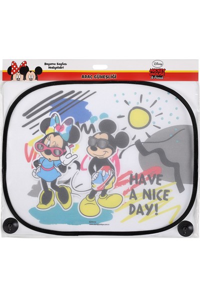 Disney Lisanslı Çocuk Araç Güneşlik Mıckey