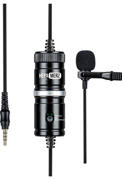 Hepa Merz Hm1 Hassas Youtuber Yaka Mikrofonu (Kamera Pc Telefon) Hepa Merz Hm1 Hassas Youtuber Yaka Mikrofonu (Kamera Pc Telefon)