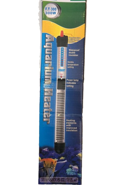 Smart Kristal Camlı 300W Akvaryum Isıtıcısı