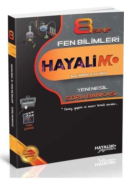 Hayalimo Yayınları 8. Sınıf Fen Bilimleri Soru Bankası - Oral Akça Hayalimo Yayınları 8. Sınıf Fen Bilimleri Soru Bankası - Oral Akça