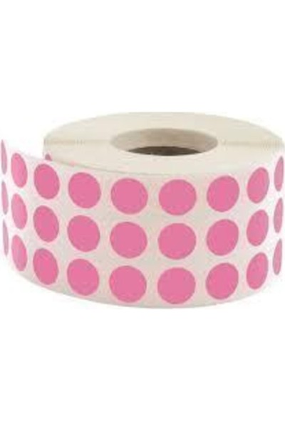 Tanex Nokta Etiketi 10 mm 5000'LI Pembe Tanex Nokta Etiketi 10 mm 5000'LI Pembe