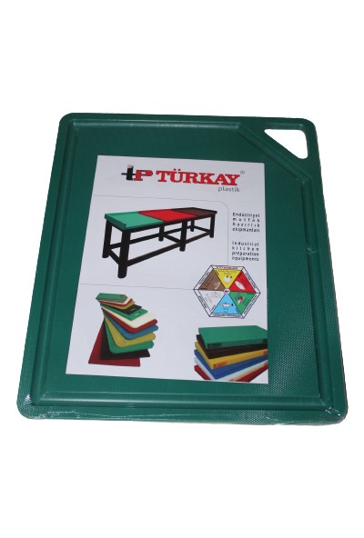 Türkay Polietilen Kesim Tahtası 26,5 x 32,5 x 1 cm