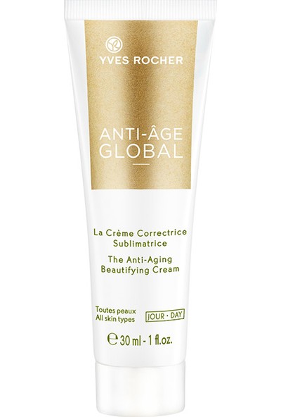 Yves Rocher Anti-Age Global - Gençleştirici ve Yenileyici Gündüz Kremi 30 ml Yves Rocher Anti-Age Global - Gençleştirici ve Yenileyici Gündüz Kremi 30 ml