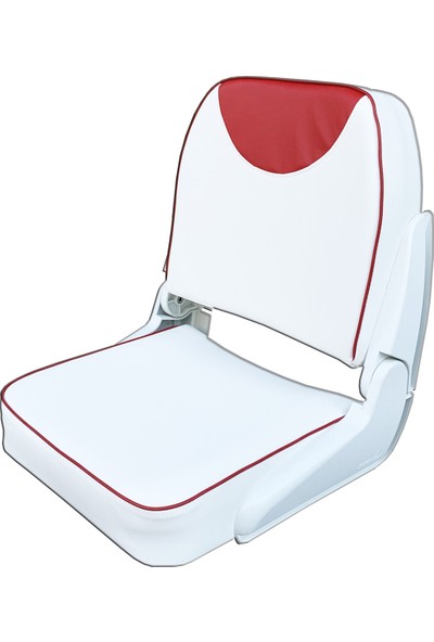 Sealux Koltuk Katlanır Beyaz-Kırmızı 40X36X48CM