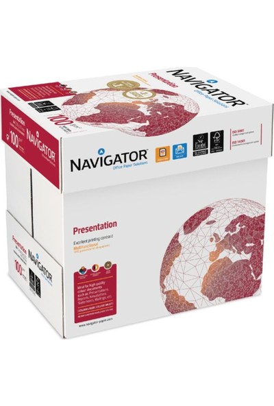 Navigator A4 Fotokopi Kağıdı 100 gr 500'lü 5 Paket Navigator A4 Fotokopi Kağıdı 100 gr 500'lü 5 Paket